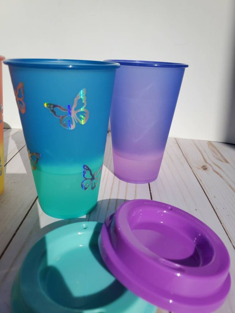 Color Changing Cups Heat Activated Color Changing Cup Party - Etsy