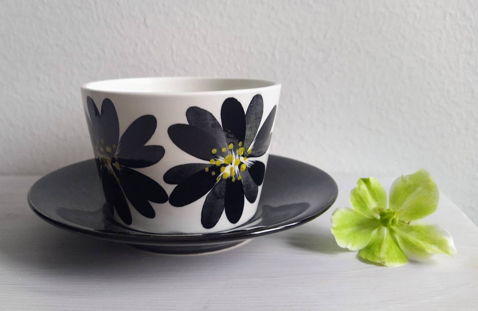 Arabia Lea Tea Cup and Saucer New Condition Arabia Finland Raija ...