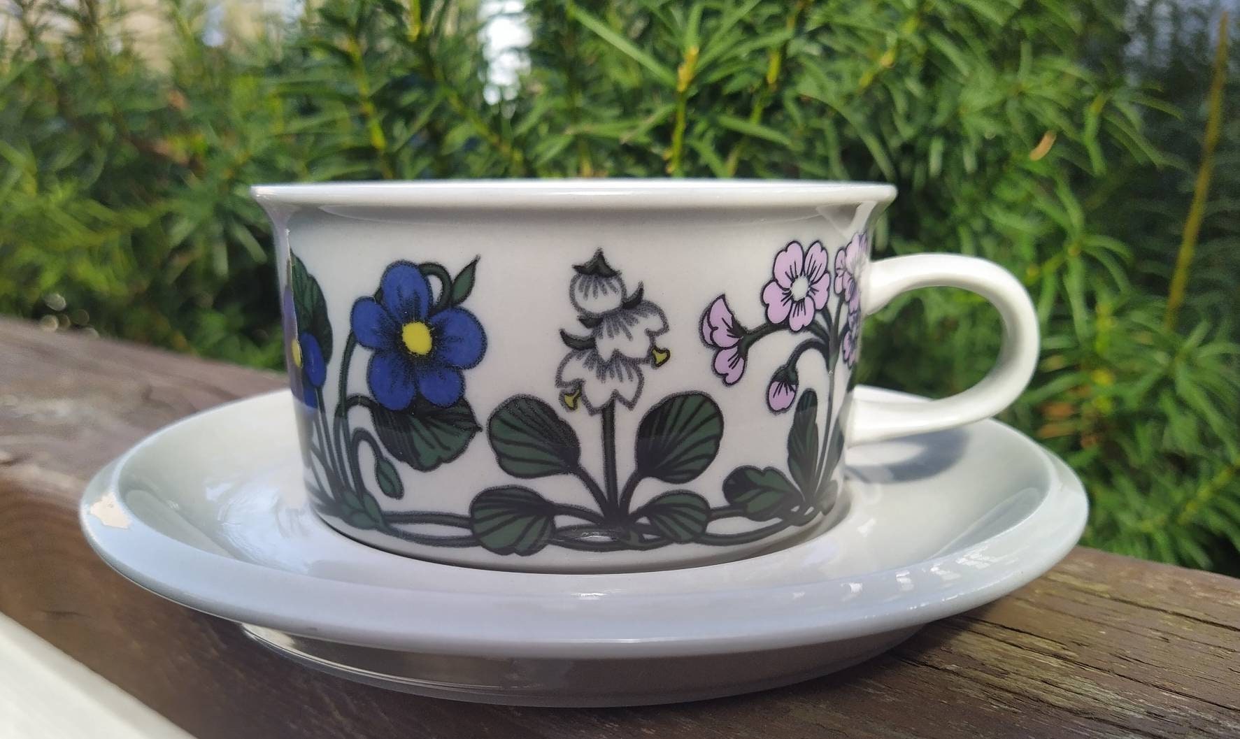 Arabia Flora NEW Tea Cup Arabia Finland Esteri Tomula - Etsy UK
