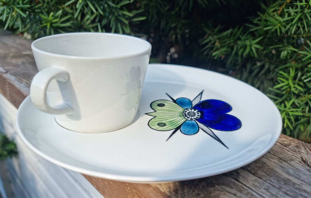 Arabia Susan Breakfast Set Raija Uosikkinen Arabia Finland - Etsy