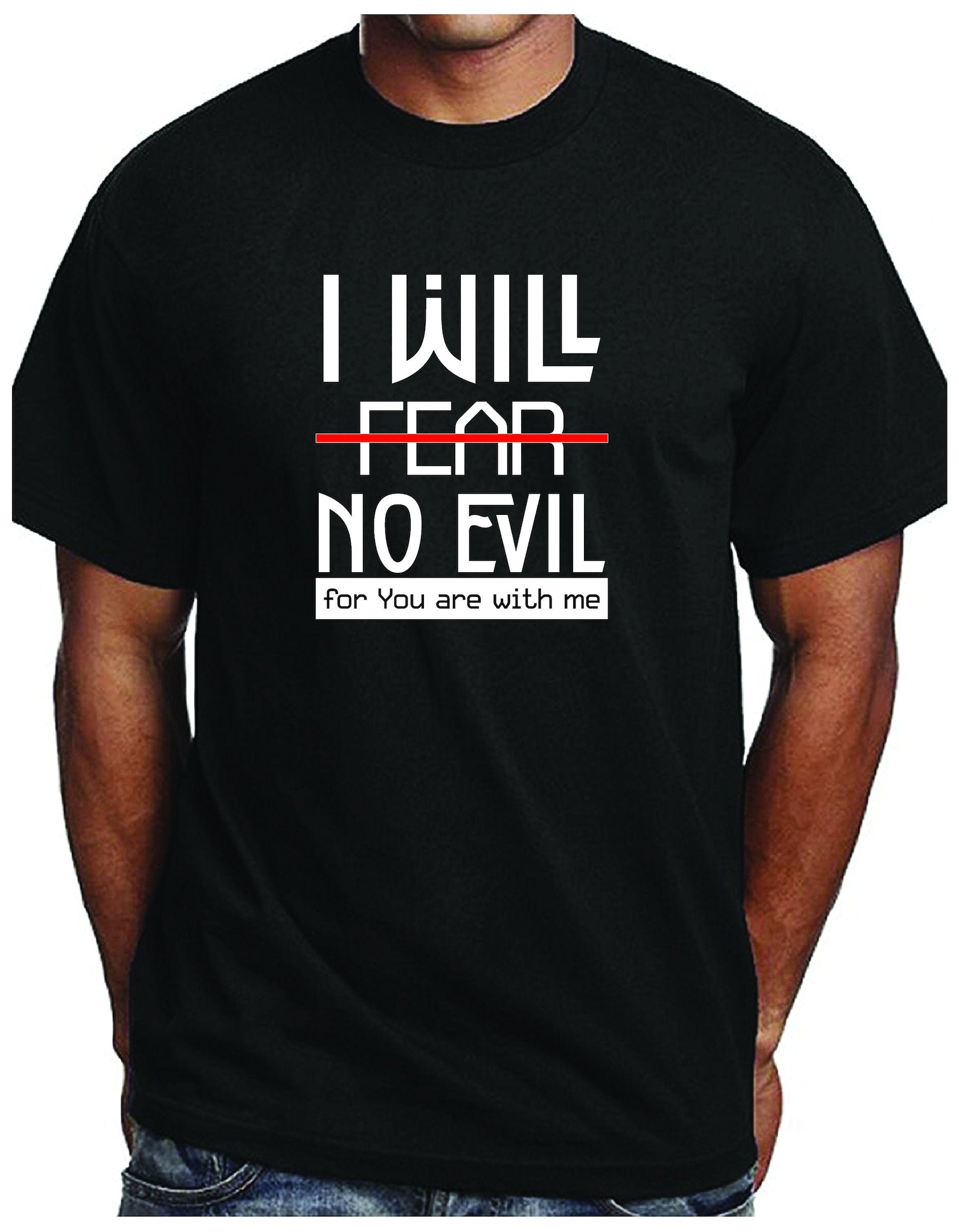 I Will Fear No Evil - Etsy