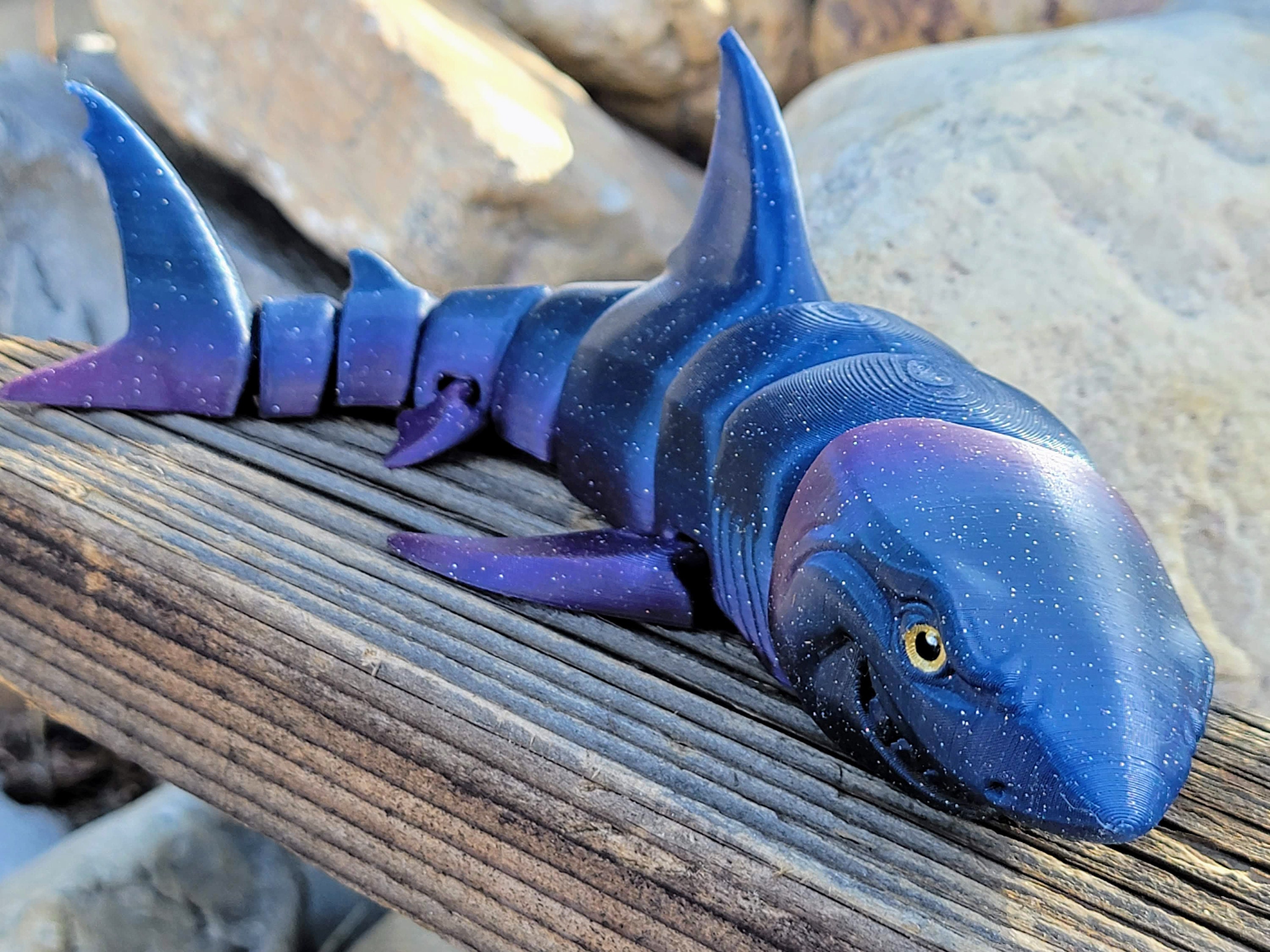 Great White Shark Fidget Toy Desk Fidget Toy Articulated - Etsy