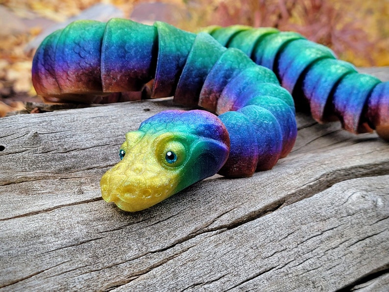 Articulated Ball Python Fidget Toy Desk Fidget Toy Sensory - Etsy