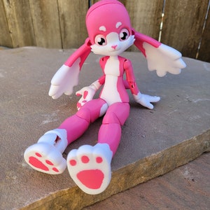 Kabbit BJD, Ball Jointed Doll Kit, Comes in Kit or Fully Assembled, 10 ...