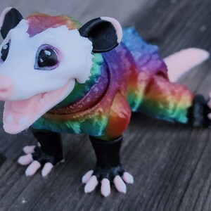 Cute Opossum Flexi Toy, Desk Fidget Toy, Sensory Toys Adult, ADHD ...