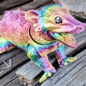 Cute Opossum Flexi Toy, Desk Fidget Toy, Sensory Toys Adult, ADHD ...