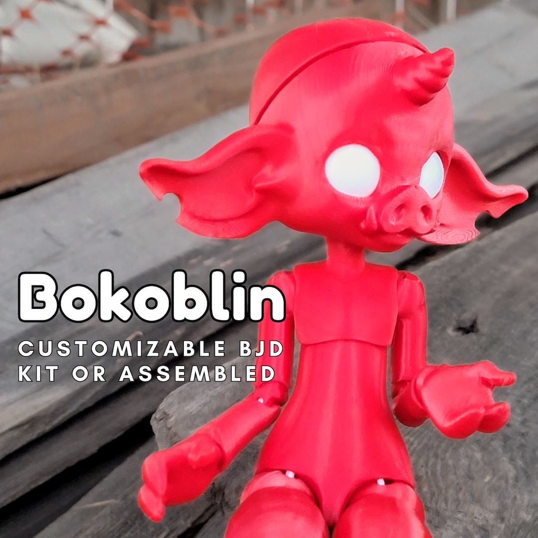 Bokoblin BJD, Ball Jointed Doll Kit, Comes in Kit or Fully Assembled ...