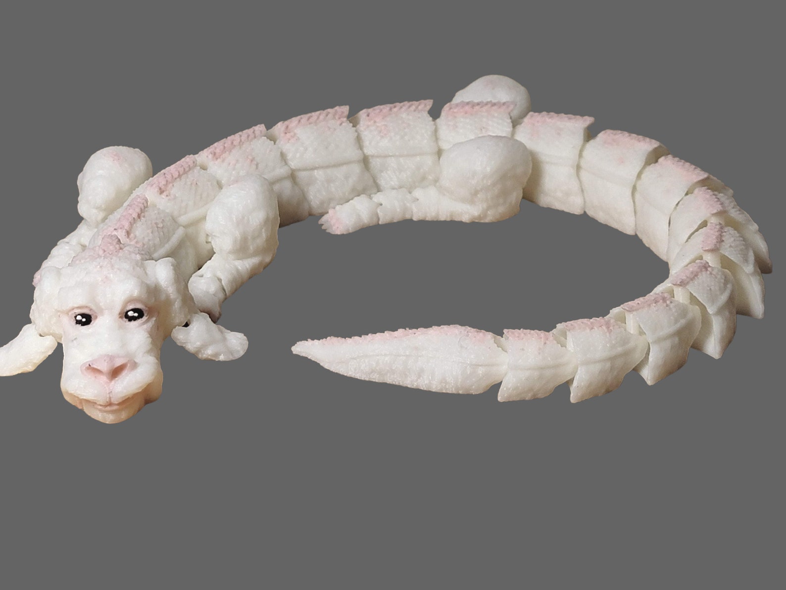 Dual Color Articulated Falcor Fidget Toy Falcor Luck Dragon - Etsy