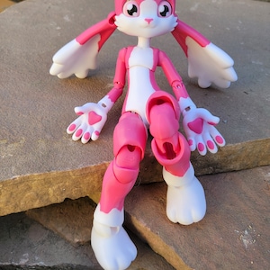 Kabbit BJD, Ball Jointed Doll Kit, Comes in Kit or Fully Assembled, 10 ...