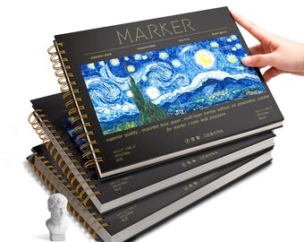 A4 Artist Sketch Drawing Book Pad 40 Sheets 170 Gsm Cardsheet - Etsy