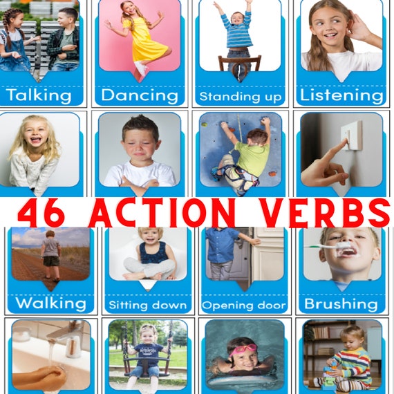 Action Verbs List For Kids