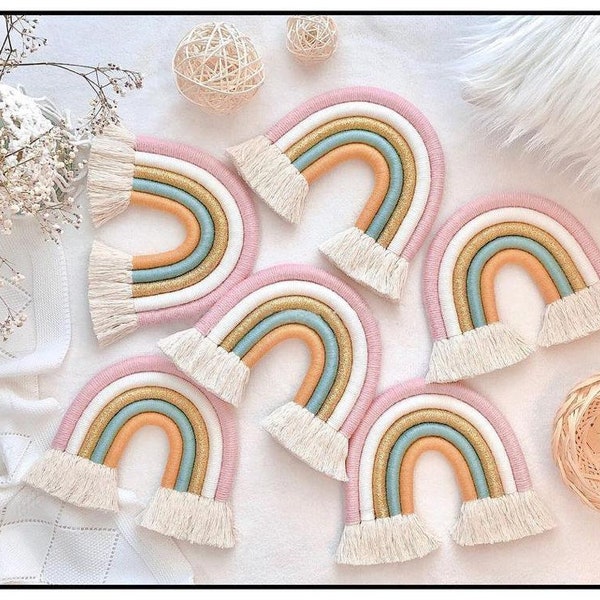 Rainbow Macrame - Etsy