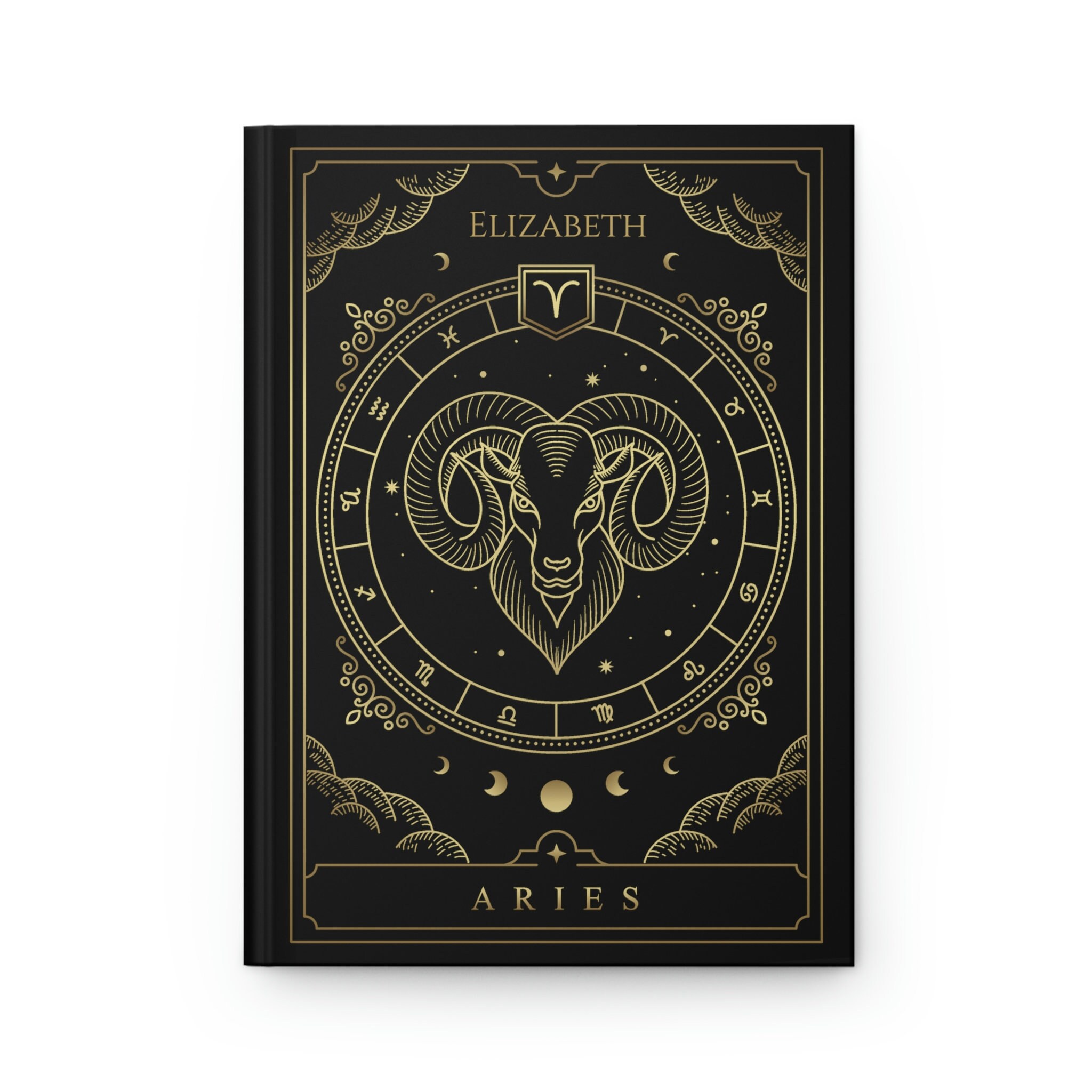 Personalized Aries Notebook | Aries Gifts for Women & Men | Custom ...