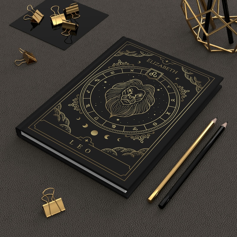 Zodiac Diary Leo - Etsy
