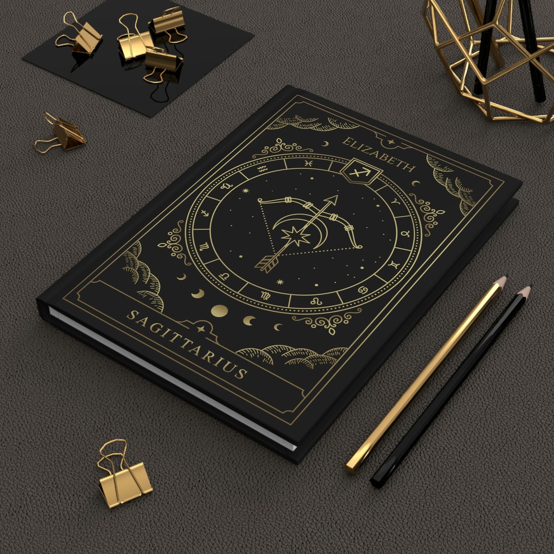 Personalized Sagittarius Journal | Sagittarius Zodiac Sign Journal ...