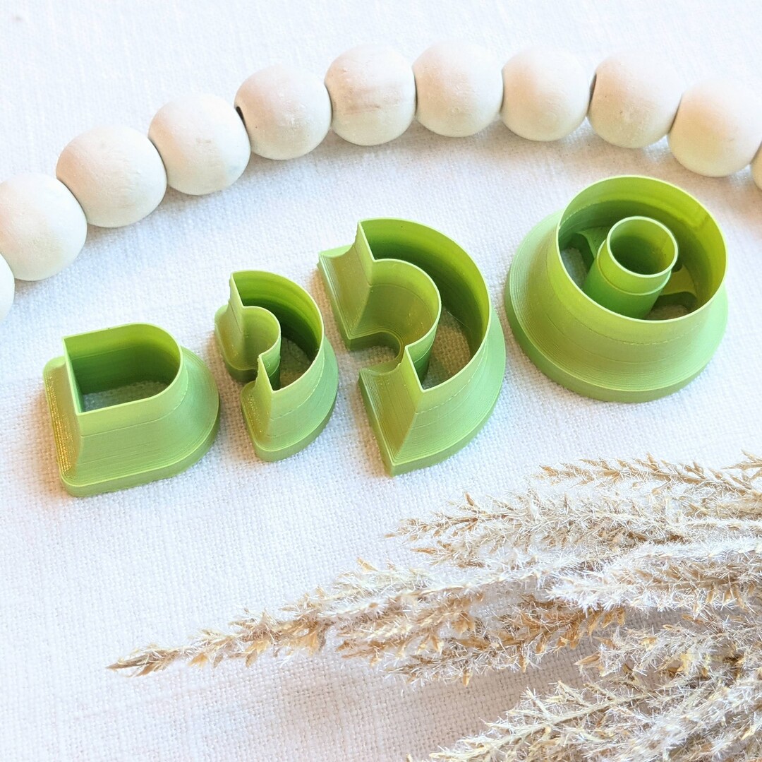 Cutter Shape 5 Polymer Clay Cutters Jewelry Making Tools Polymer Clay ...