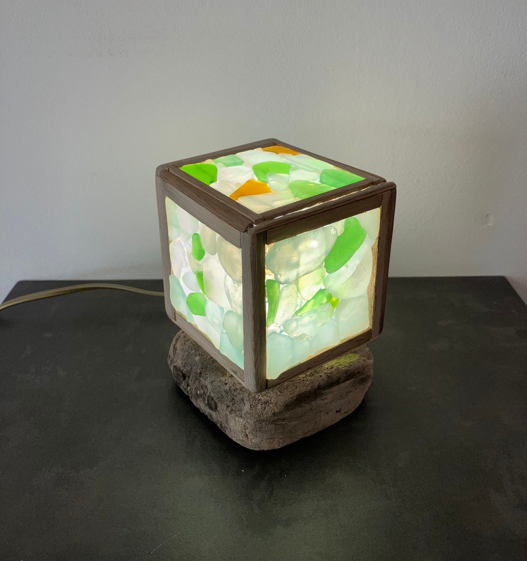 Cuby, Lamp by Aclast Shop. Drift,wood,coastal,rustic,art,unique ...