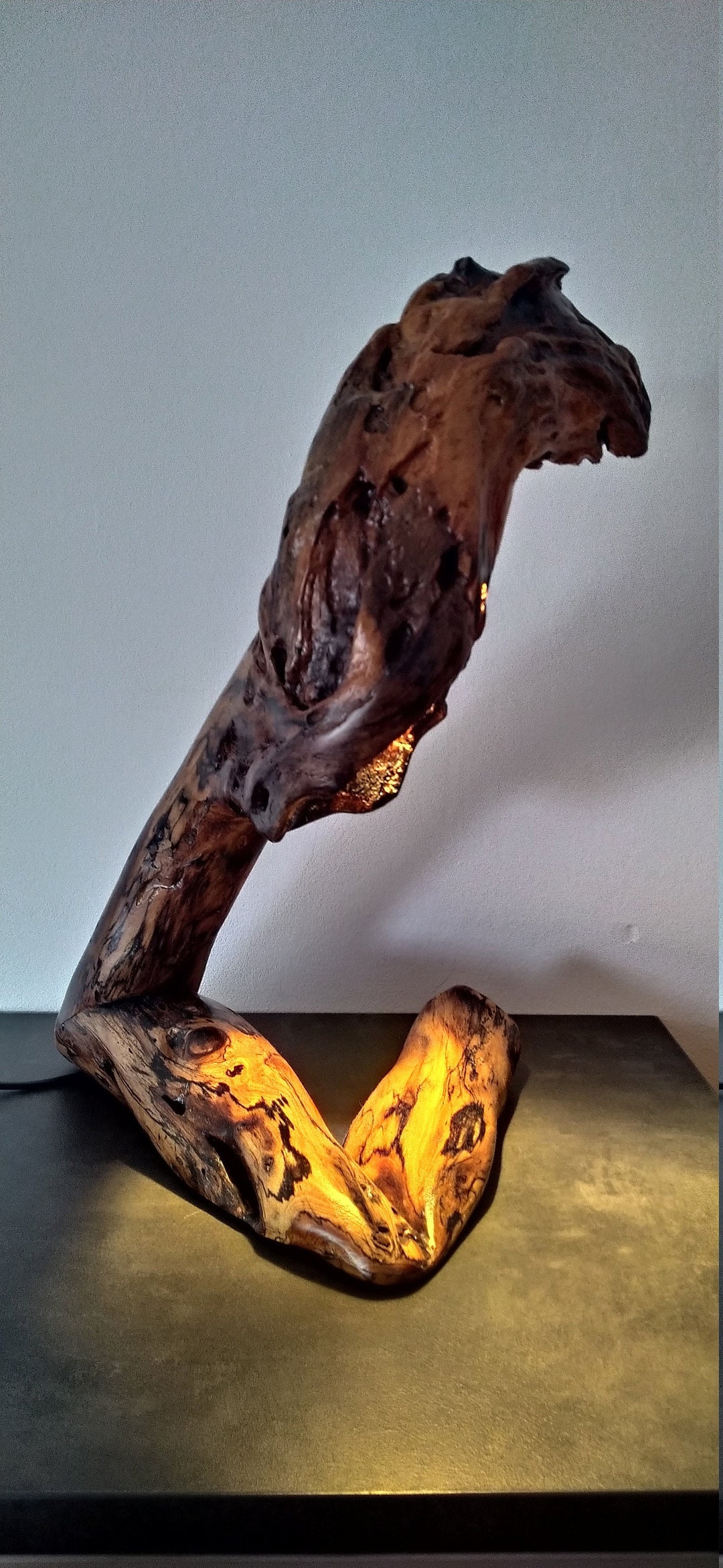 Humble Light, Lamp From Aclast Shop, Wood,unique,table,freestanding ...