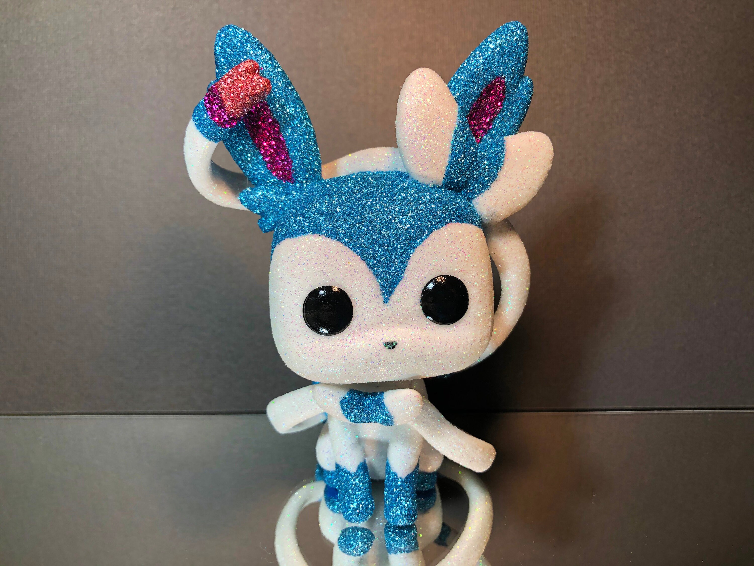 Shiny Sylveon Pokemon - Custom Funko Pop Figure - Etsy