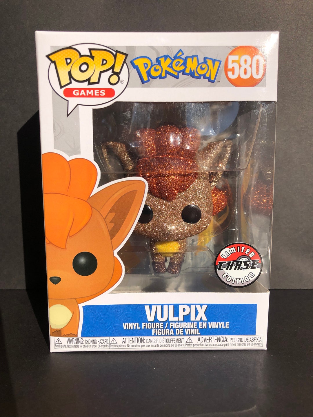 Diamond Vulpix Custom Funko Pop - Pokemon Figure - Etsy