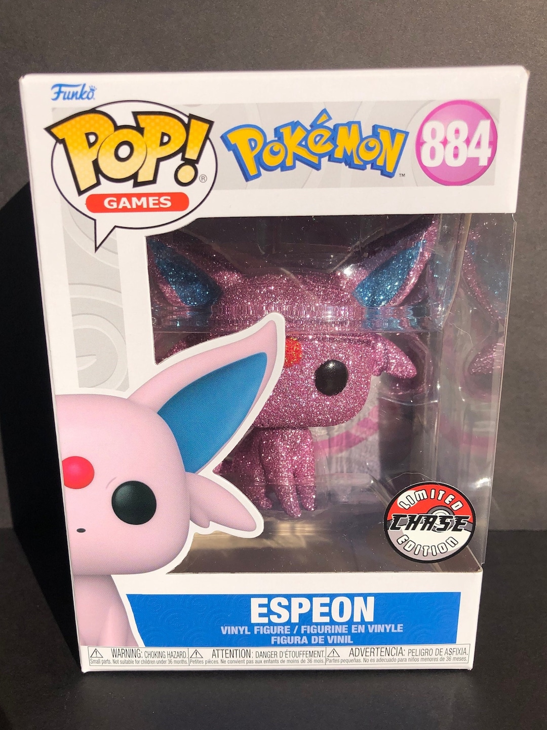 Diamond Espeon Custom Funko Pop - Pokemon Figure - Etsy