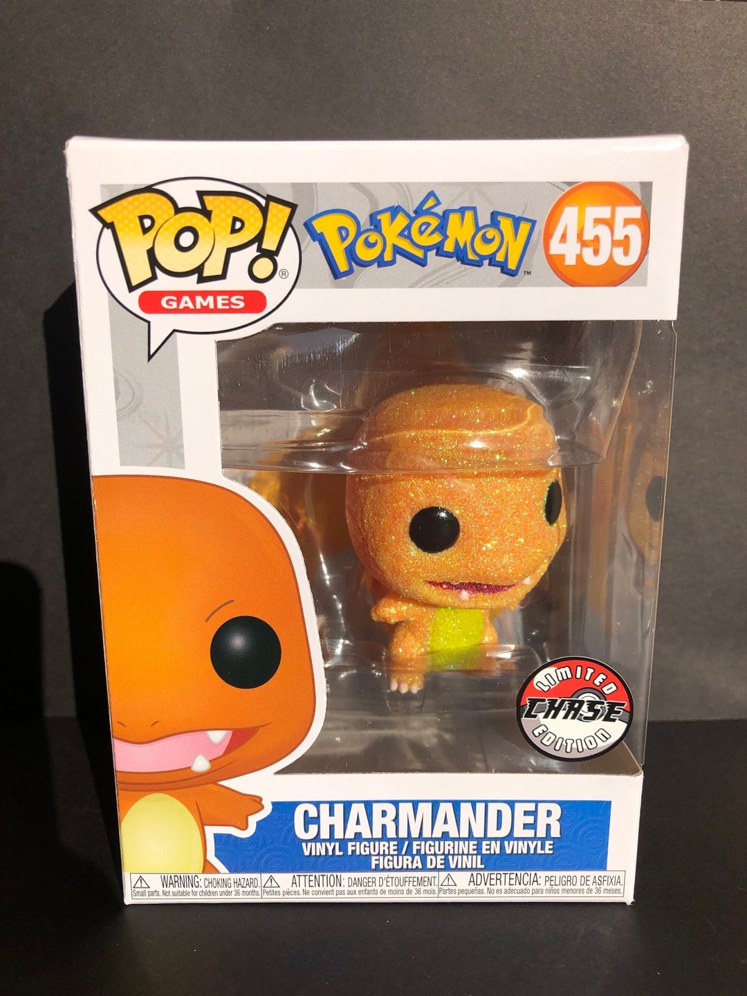 Shiny Charmander Custom Funko Pop - Pokemon Figure - Etsy