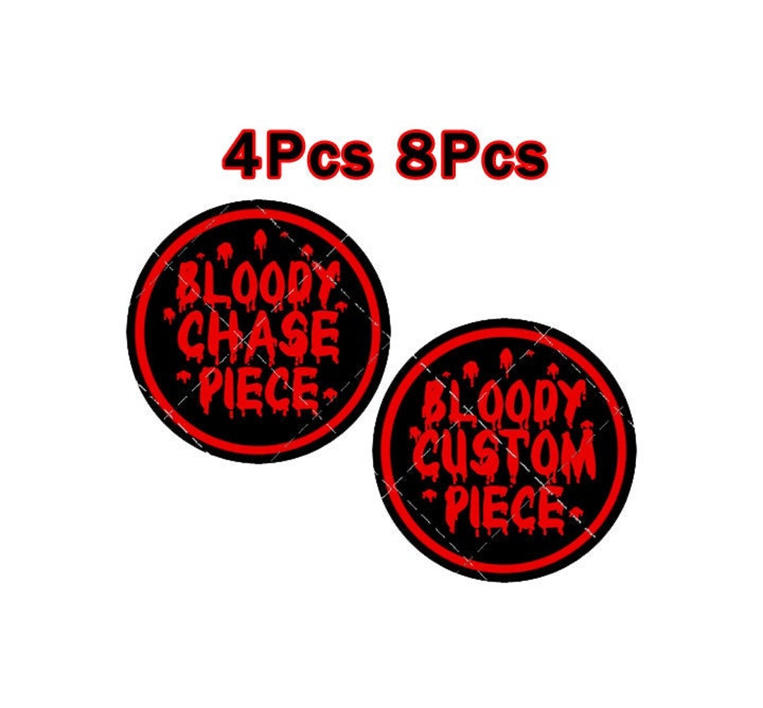 Bloody Chase or Custom Funko Stickers 1x1 - Etsy