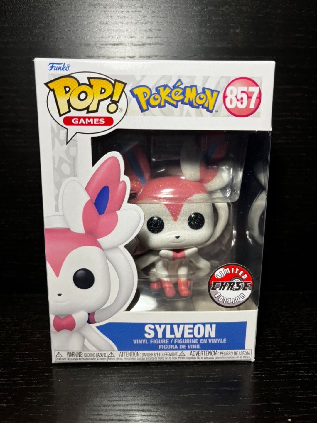 Custom Funko Pop Holographic Sylveon Pokemon Pop Figure Etsy Canada
