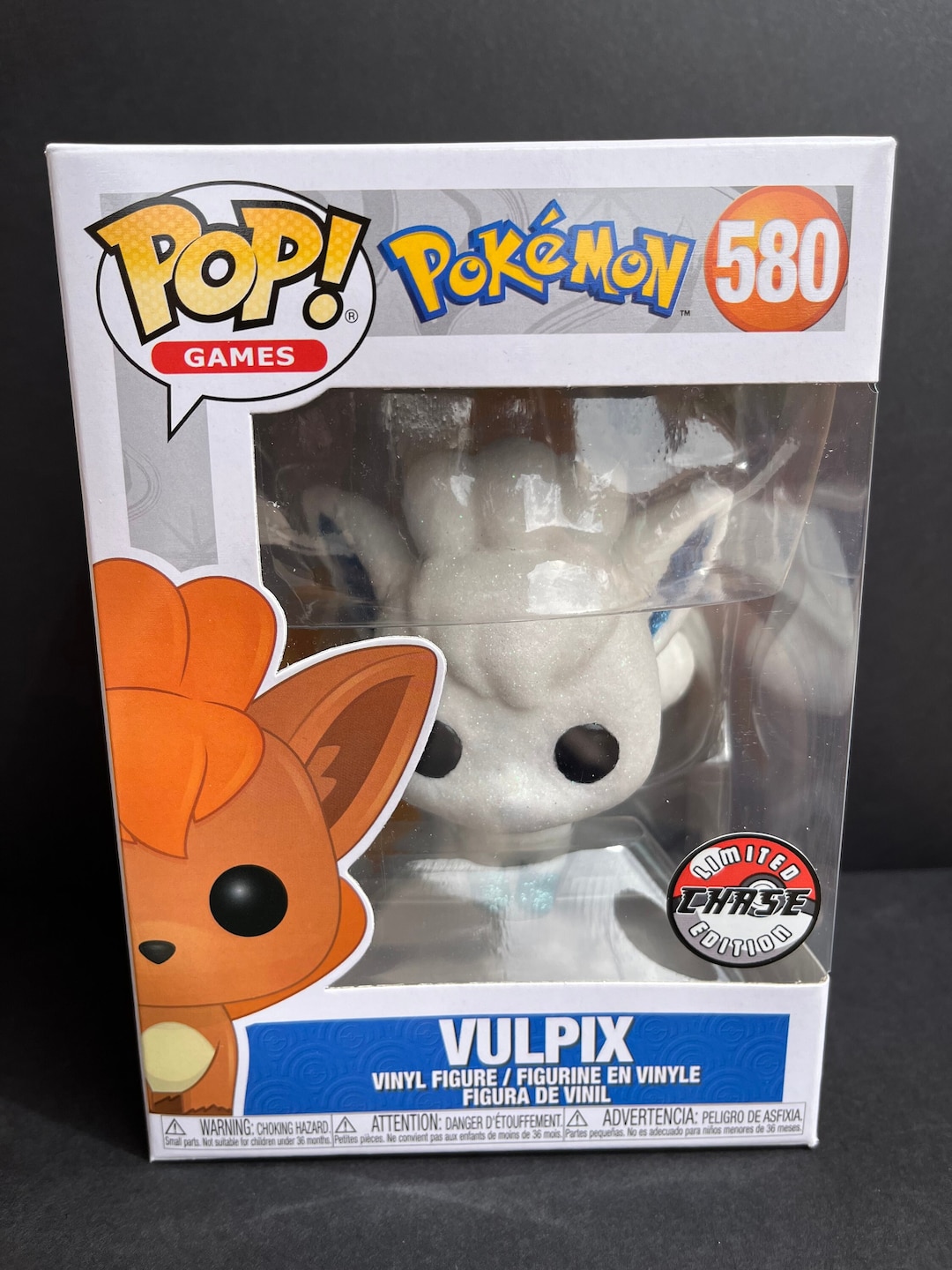Diamond Alolan Vulpix Custom Funko Pop Pokemon Figure - Etsy