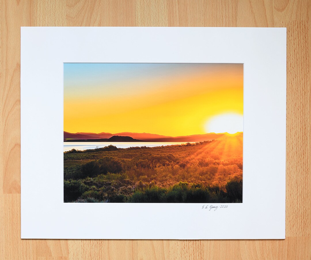 Nature, Mountain, Desert, Sunrise, Sunset Over Lake, Landscape ...