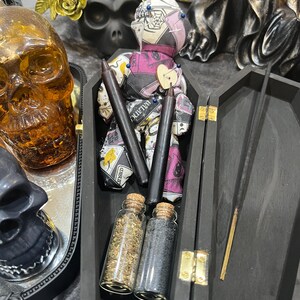 Witch's Coffin and Poppet Set - Perfect for Dark Magic/hex - Etsy
