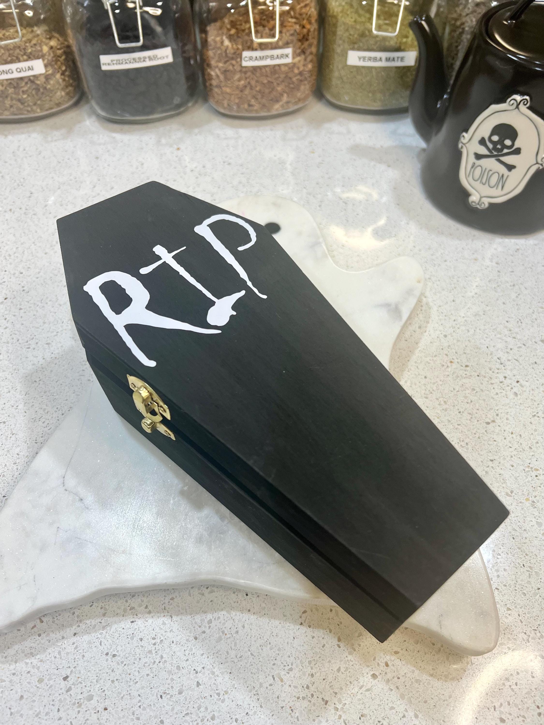 Witch's Coffin-shaped Mirror Box - Etsy