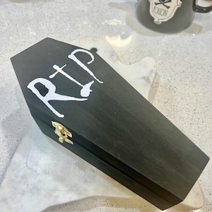 Witch's Coffin-shaped Mirror Box - Etsy