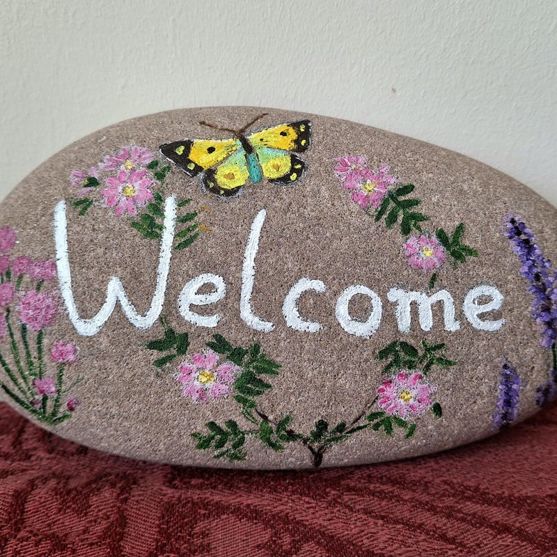 Welcome Rocks - Etsy Australia