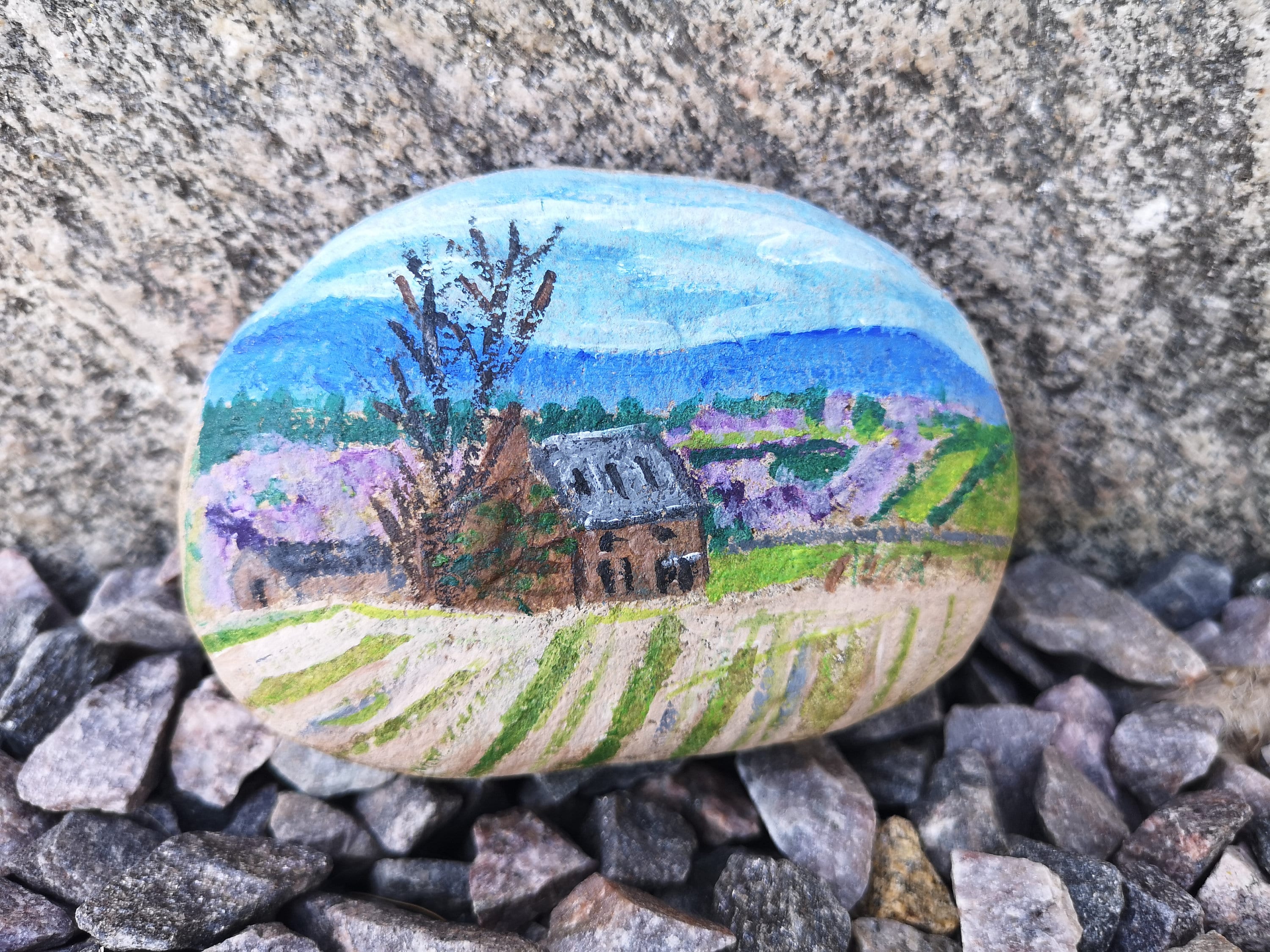 Painted Stones, Painted Stones Scenes of Northern Scotland, Painted ...