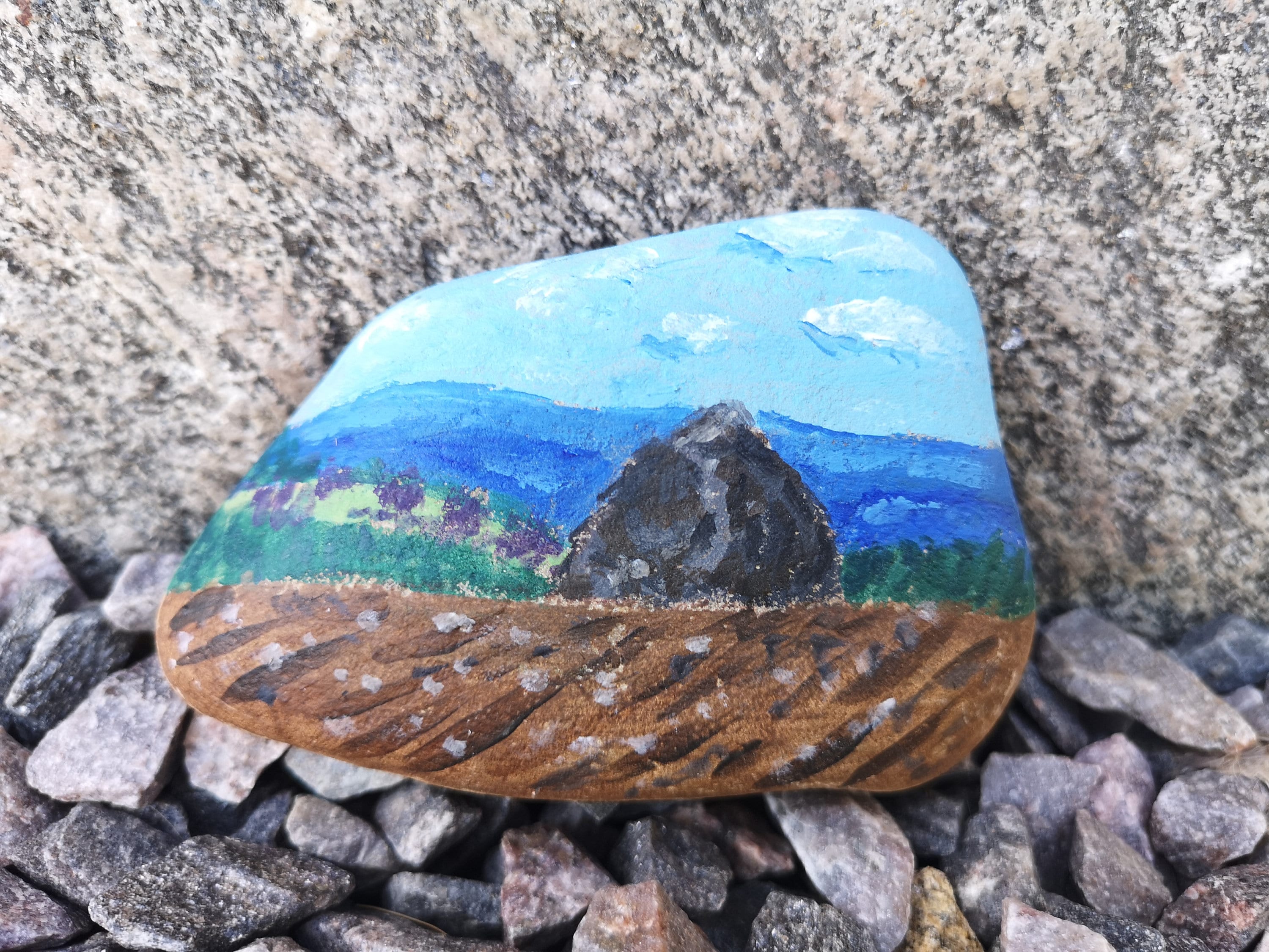 Painted Stones, Painted Stones Scenes of Northern Scotland, Painted ...
