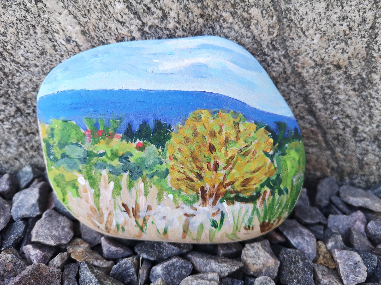 Painted Stones, Painted Stones Scenes of Northern Scotland, Painted ...