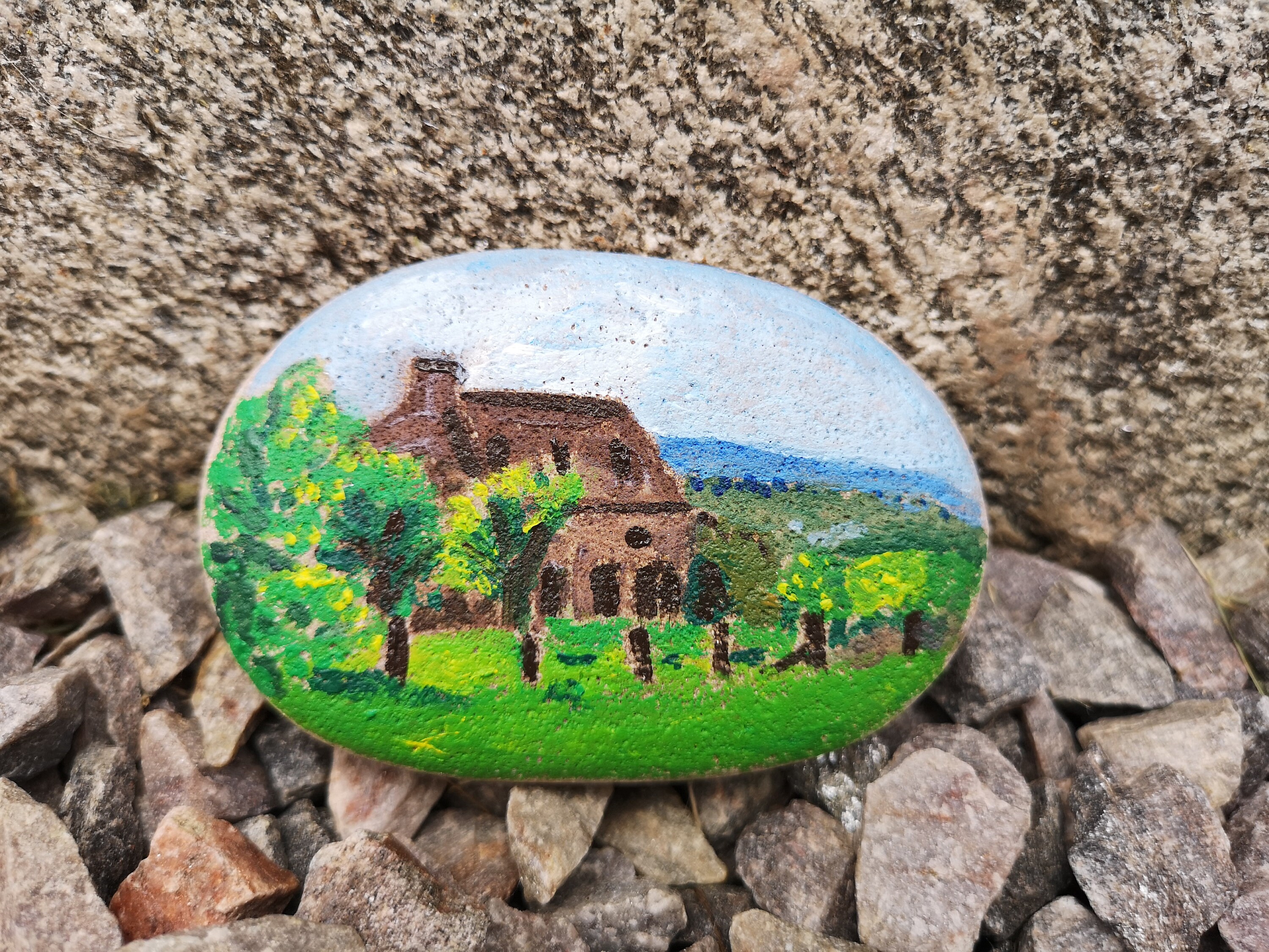 Painted Stones, Painted Stones Scenes of Northern Scotland, Painted ...
