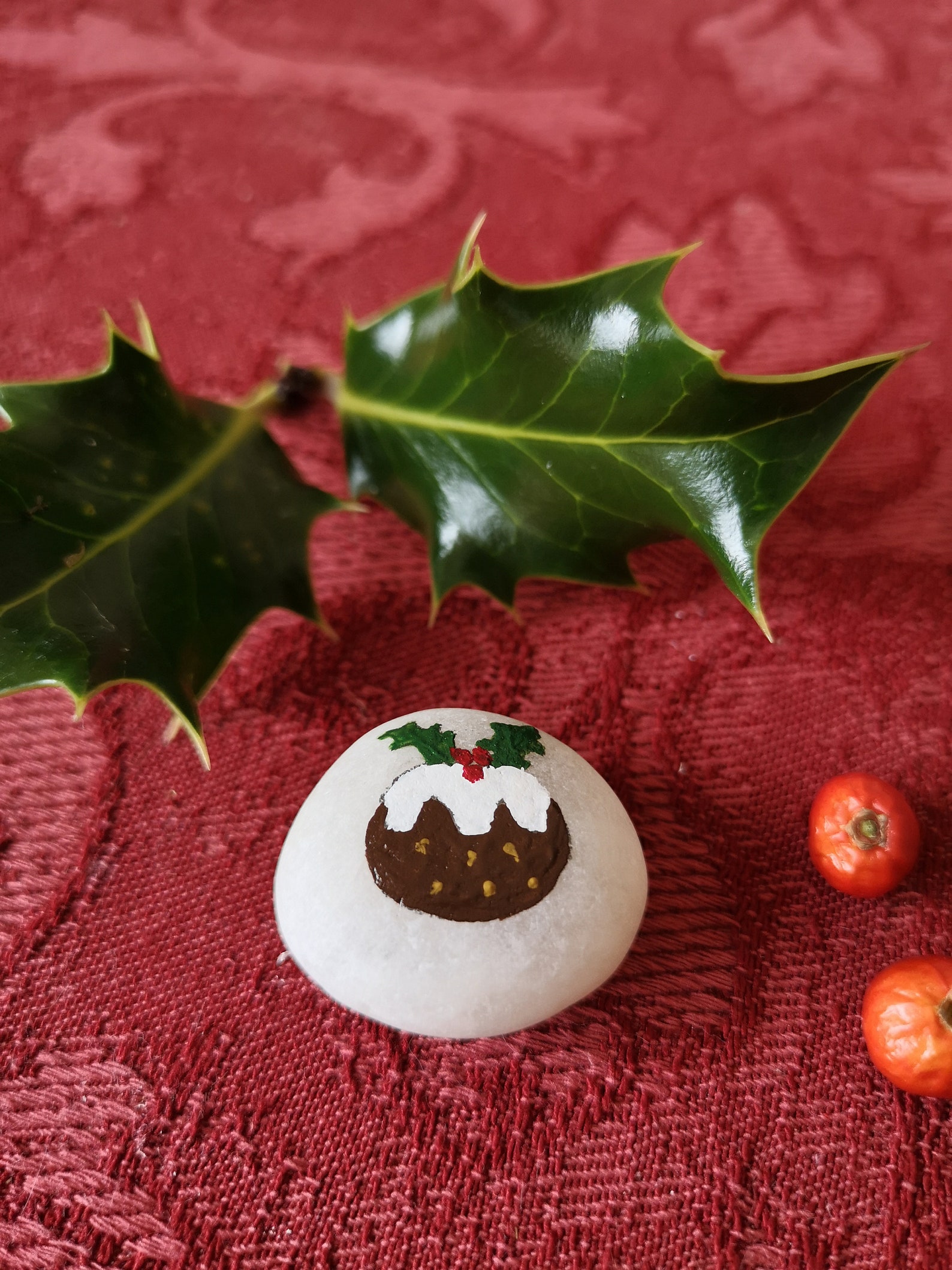Painted Christmas Stones, Christmas Stones, Painted Christmas Rocks ...