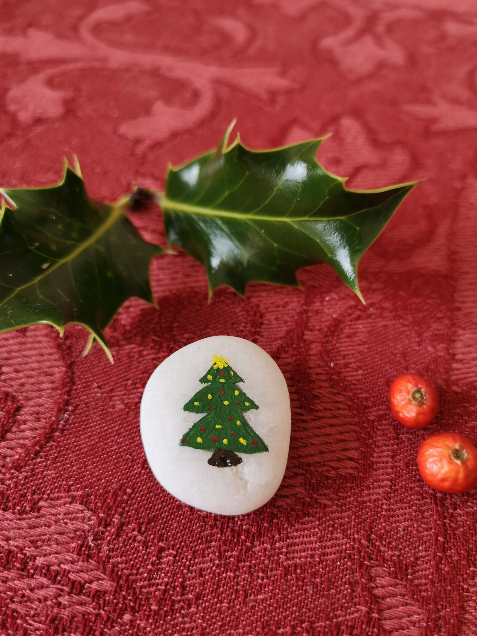 Painted Christmas Stones, Christmas Stones, Painted Christmas Rocks ...