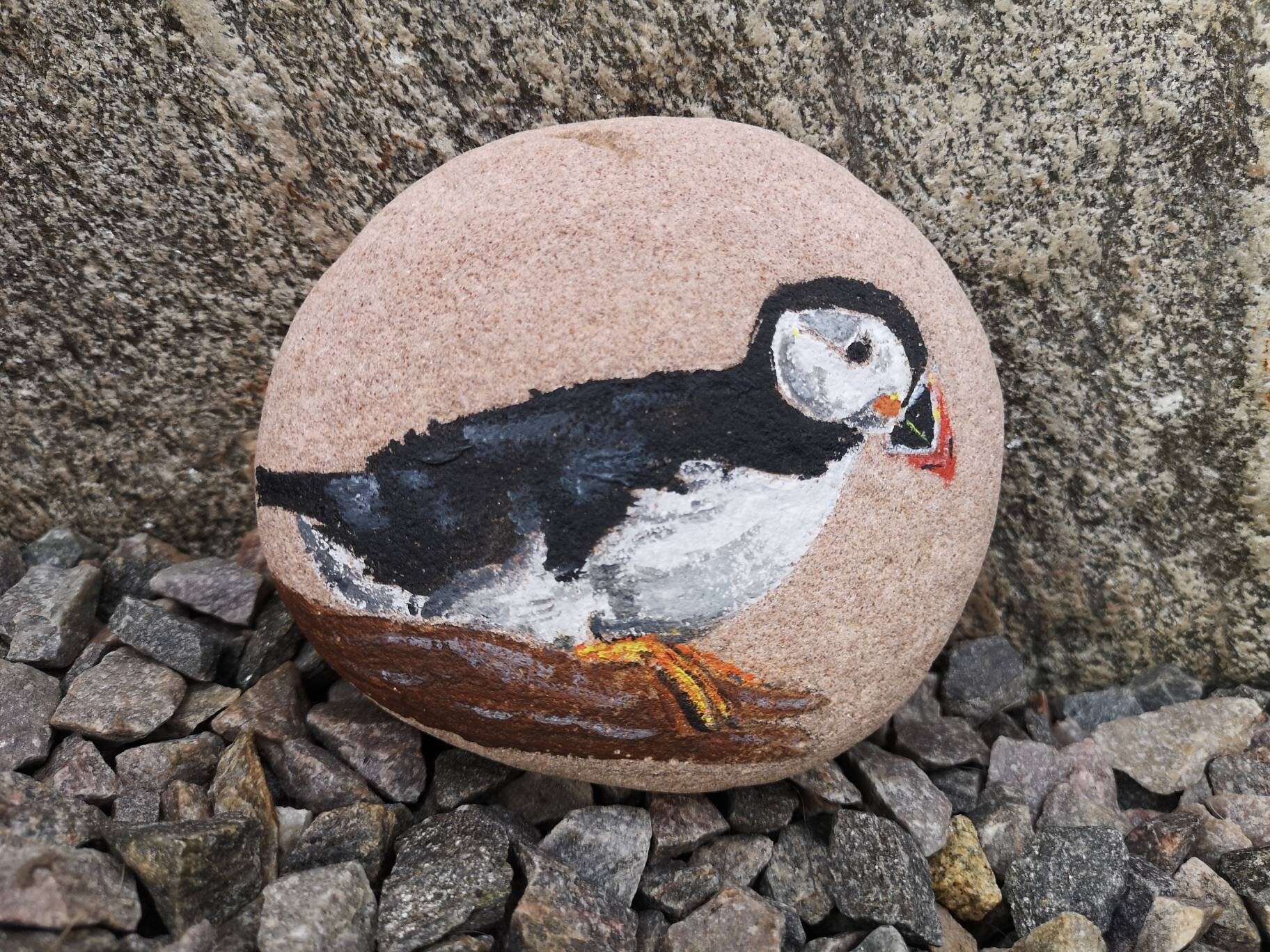 Painted Stones, Painted Rocks, Painted Bird Stones, Painted Bird Rocks ...