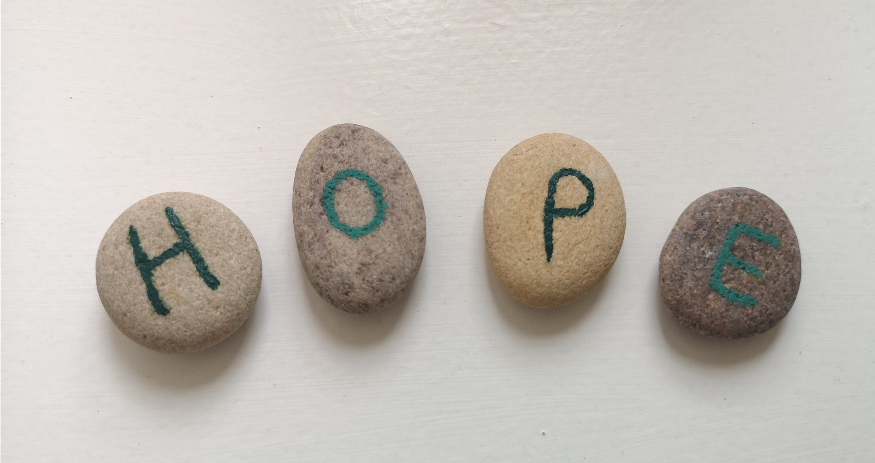 Painted Stones, Painted Word Stones, Personalised Word Stones, Word ...