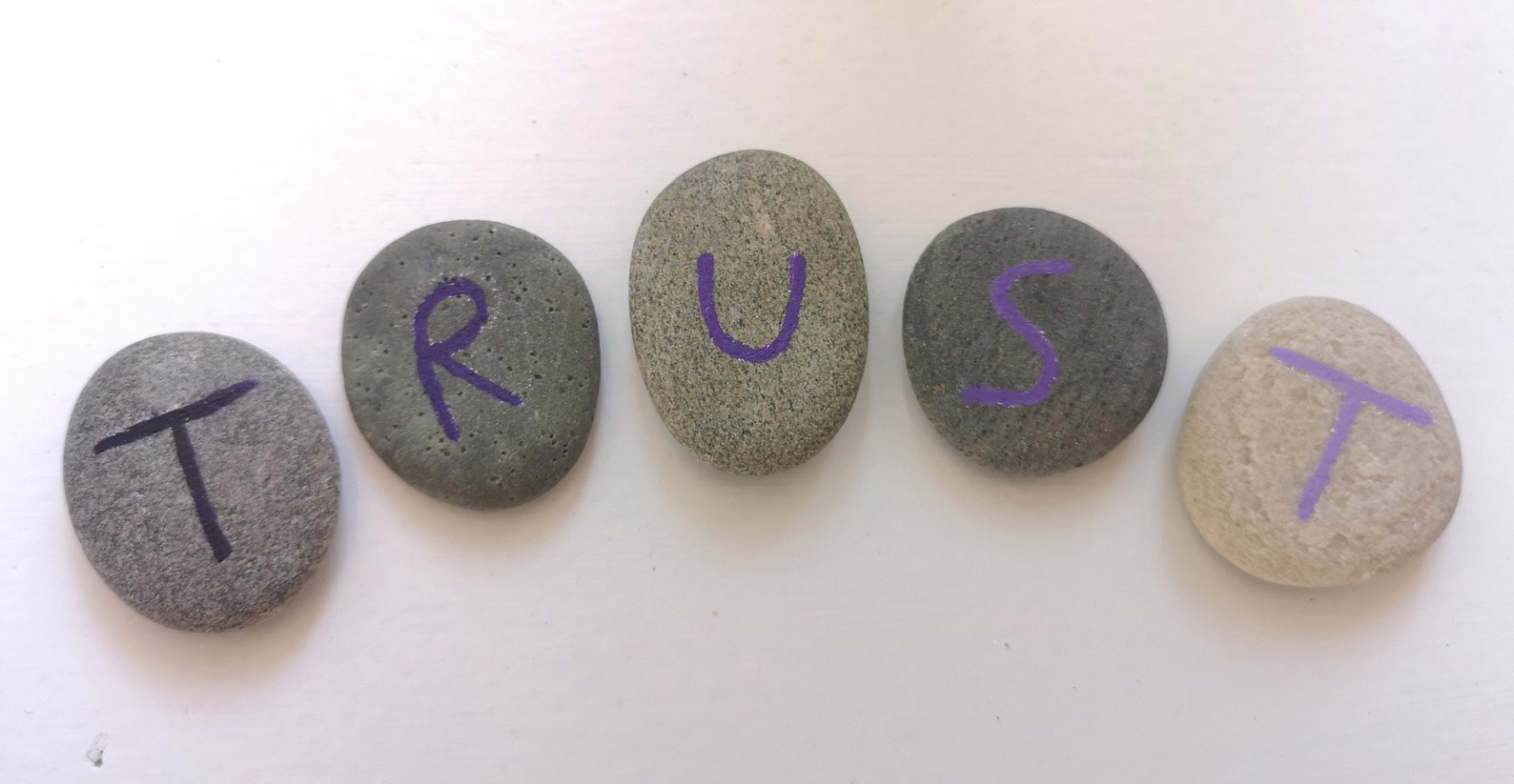 Painted Stones, Painted Word Stones, Personalised Word Stones, Word ...