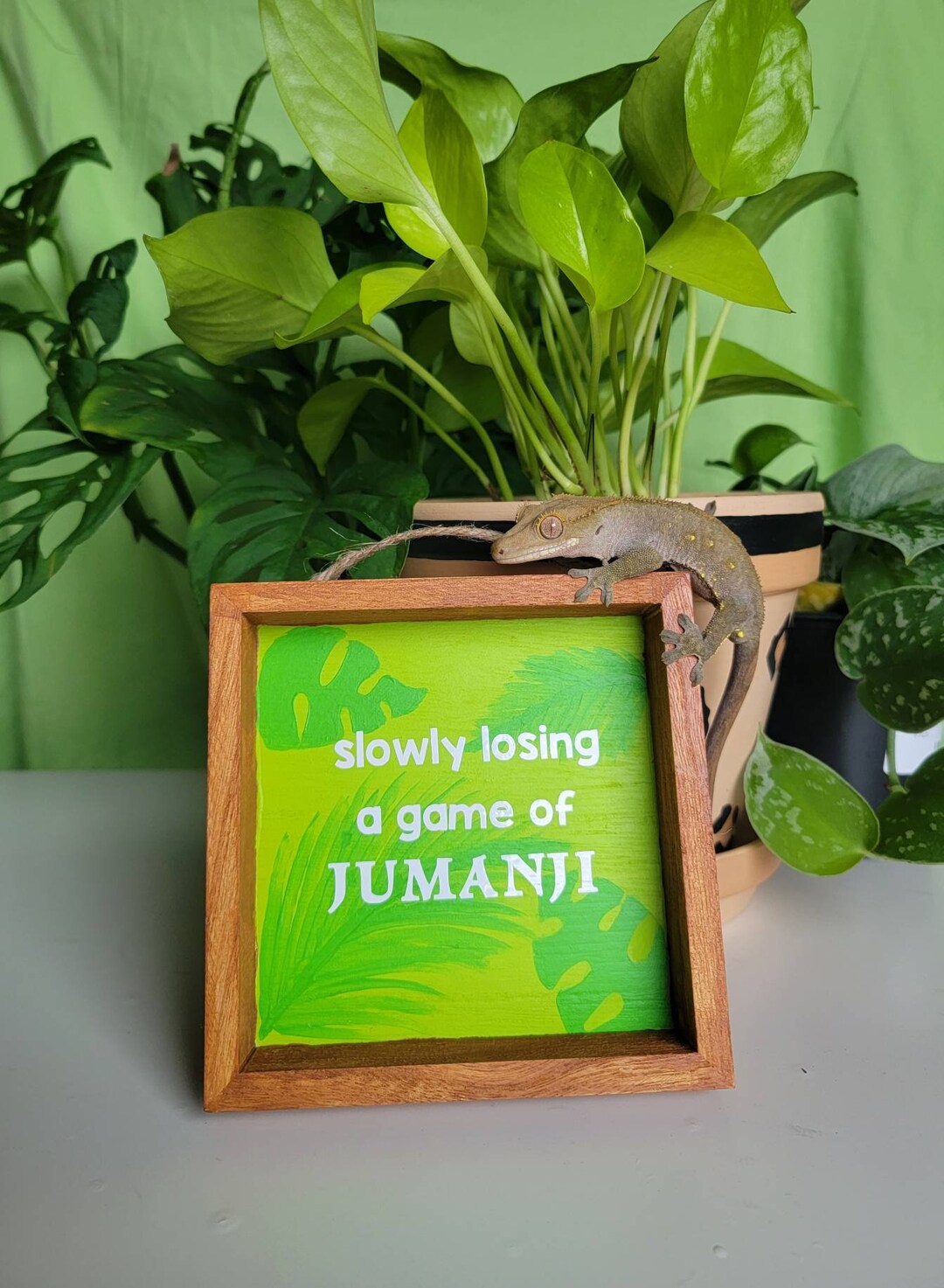 Slowly Losing a Game of Jumanji Sign - Etsy