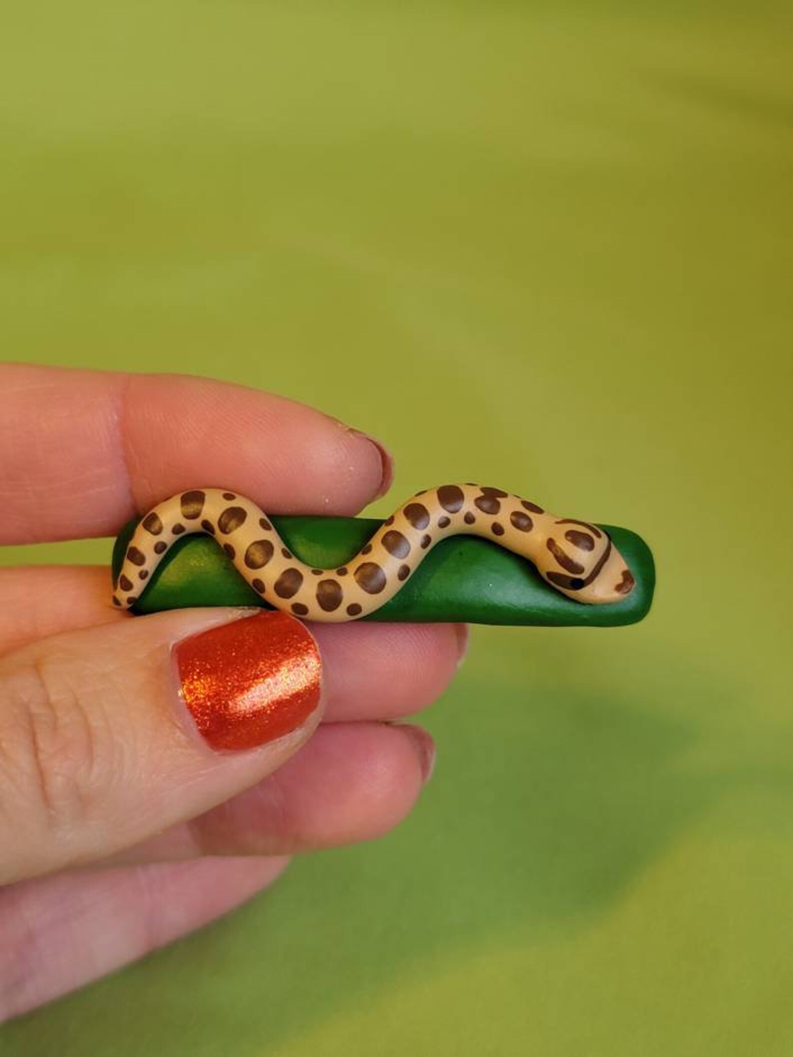 Hognose Snake Hair Clip - Etsy