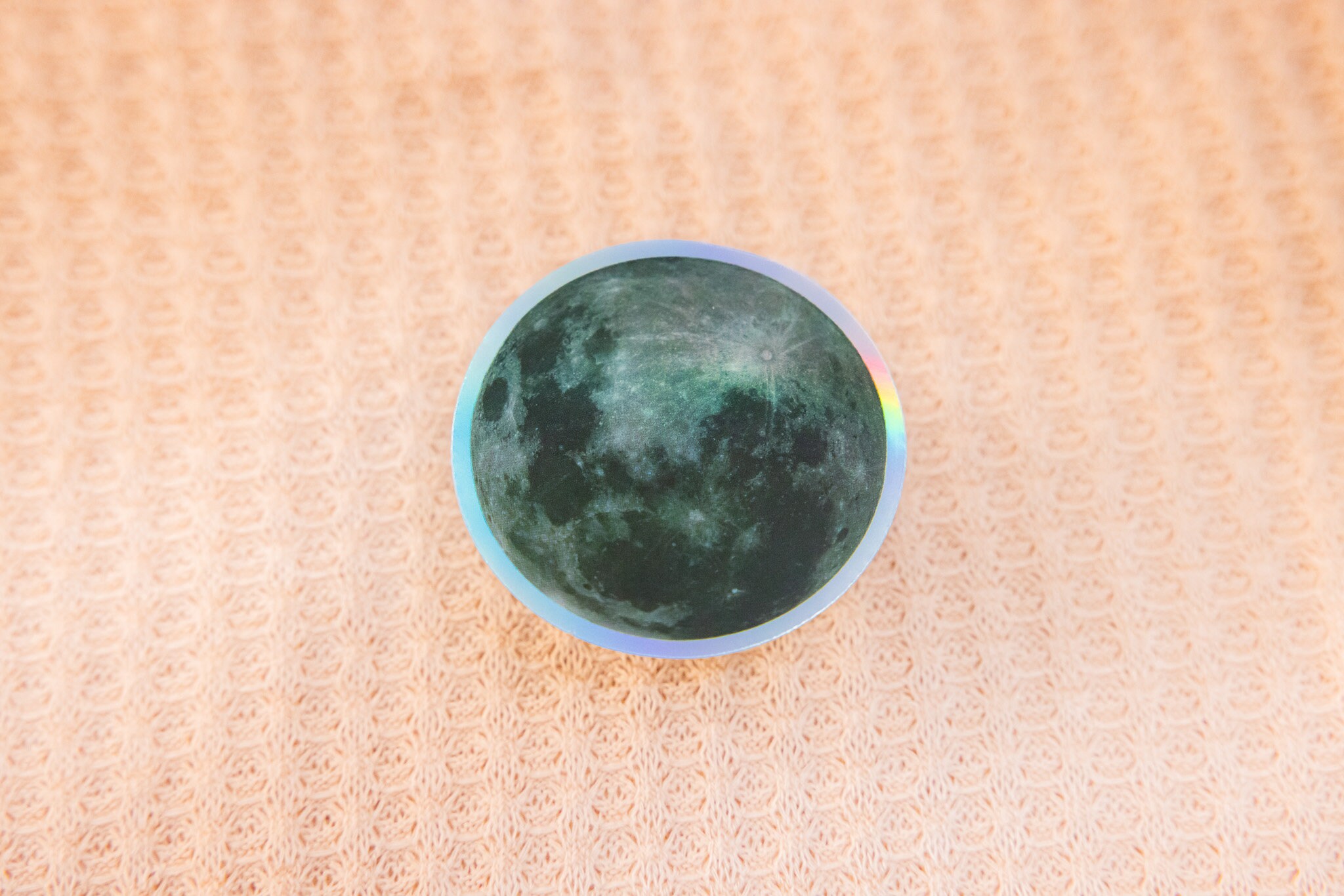 Holographic Moon Sticker Moon Sticker NASA Inspired Outerspace Stickers ...