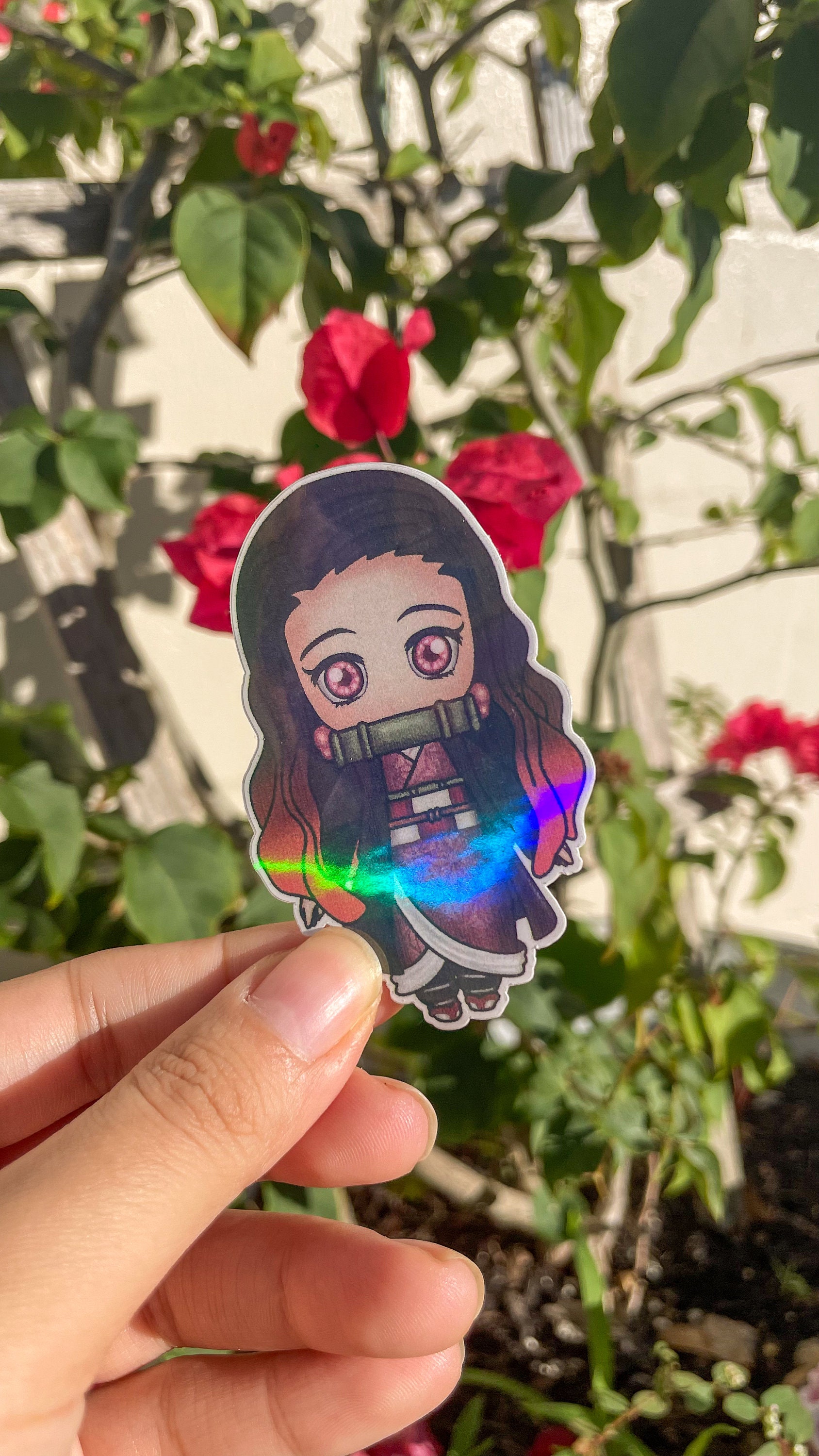 Demon Anime Sticker Chibi Anime Girl From Demon Anime Cute Demon ...