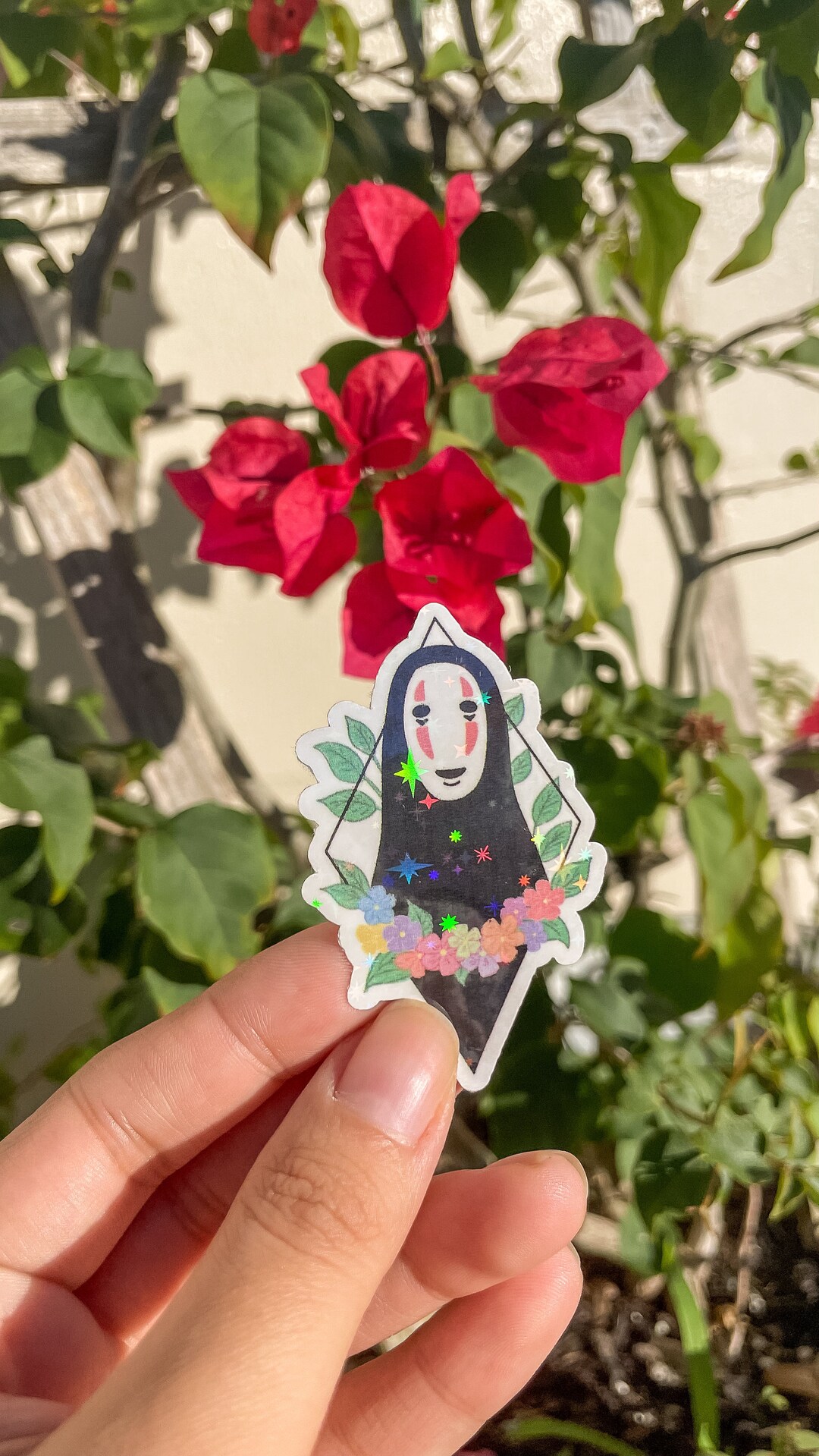 No-face Anime Sticker Spirited-away Sticker Cute No-face Sticker ...