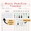 Printable Piano Practice Reward Chart, Piano Practice Chart, Reward ...