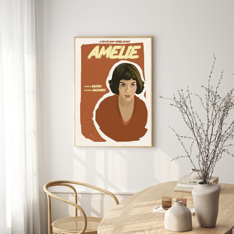 Amelie Movie Poster for Living Room Bedroom Decor (frame is Not ...